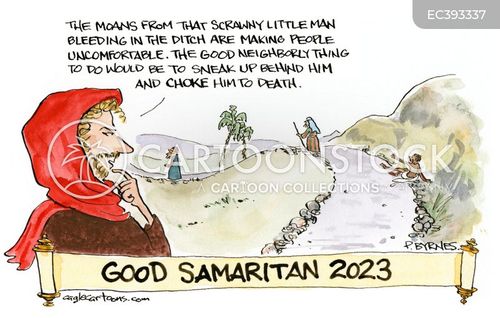 Choke Hold Cartoons and Comics - funny pictures from CartoonStock