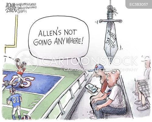 Josh Allen Cartoons and Comics - funny pictures from CartoonStock