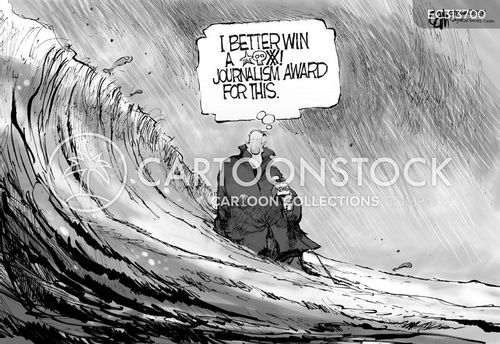 Journalism Integrity Cartoons and Comics - funny pictures from CartoonStock