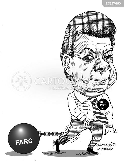 Farc Guerrilla Cartoons and Comics - funny pictures from CartoonStock