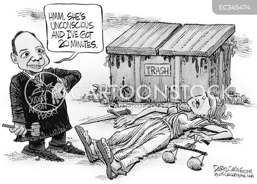 Victim Rights Cartoons and Comics - funny pictures from CartoonStock