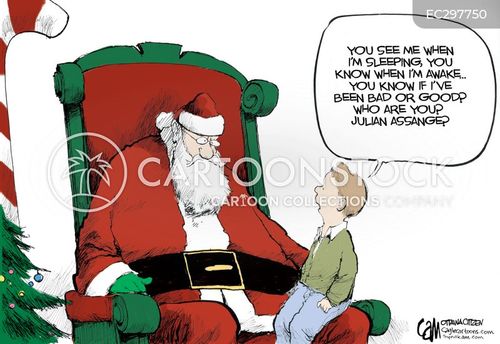 Christmas Security Cartoons and Comics - funny pictures from CartoonStock