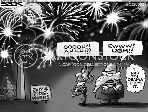 4 July Cartoons and Comics - funny pictures from CartoonStock
