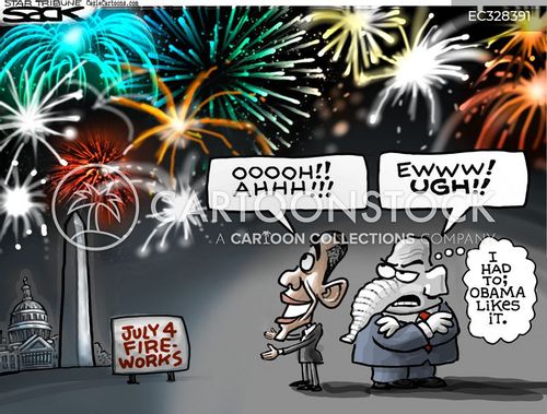4 July Cartoons and Comics - funny pictures from CartoonStock