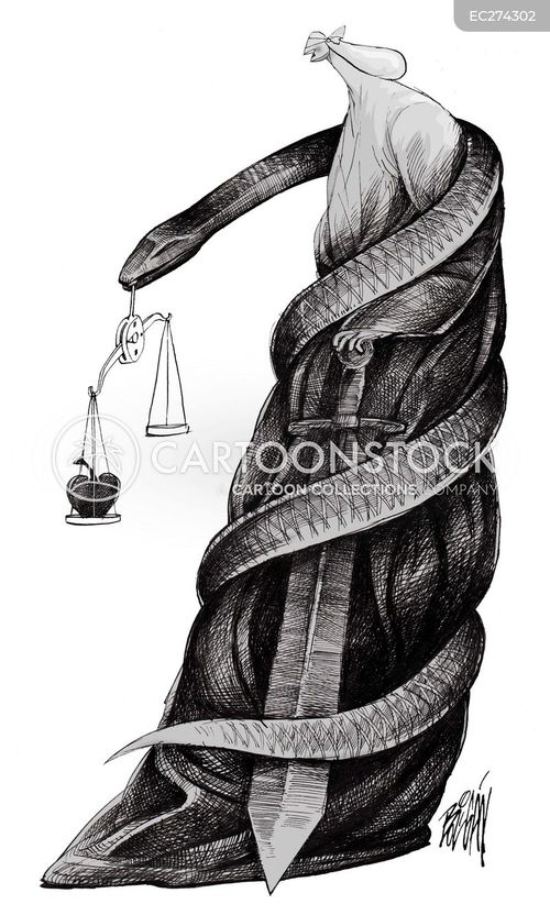 Criminal Prosecution Cartoons and Comics - funny pictures from CartoonStock