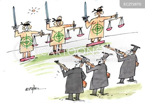 Justitia Cartoons and Comics - funny pictures from CartoonStock