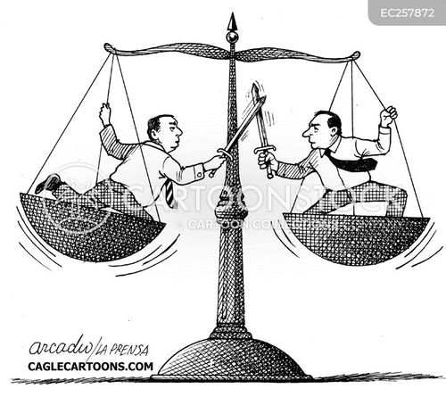 Adversarial Cartoons and Comics - funny pictures from CartoonStock