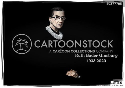 Ruth Bader Cartoons and Comics - funny pictures from CartoonStock