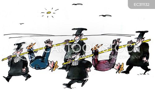 Caceria Humana Cartoons and Comics - funny pictures from CartoonStock
