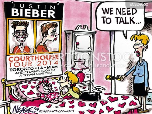 Caricaturas De Justin Bieber