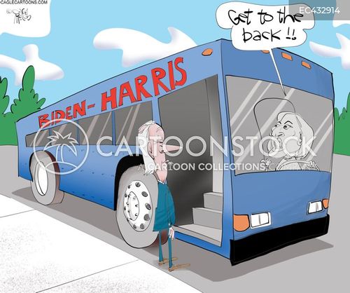President Bus Cartoons and Comics - funny pictures from CartoonStock