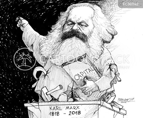 Karl Marx Cartoons and Comics - funny pictures from CartoonStock