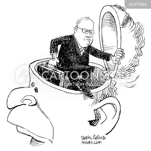 Bush Brain Cartoons and Comics - funny pictures from CartoonStock