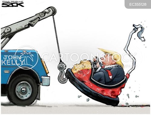 Trump Car Cartoons and Comics - funny pictures from CartoonStock