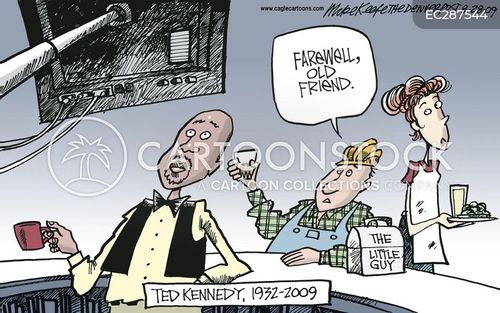 Kennedy Obit Cartoons and Comics - funny pictures from CartoonStock