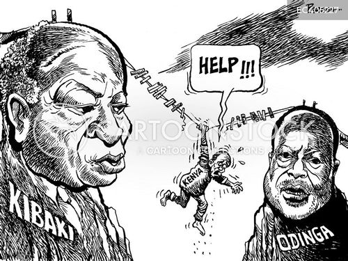 Kibaki Cartoons and Comics - funny pictures from CartoonStock