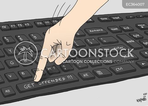 Internet Outrage Cartoons and Comics - funny pictures from CartoonStock