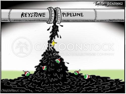 Pipeline Rupture Cartoons and Comics - funny pictures from CartoonStock