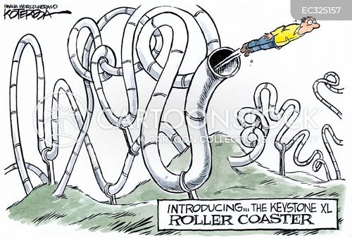 Keystone Xl Project Cartoons and Comics - funny pictures from CartoonStock