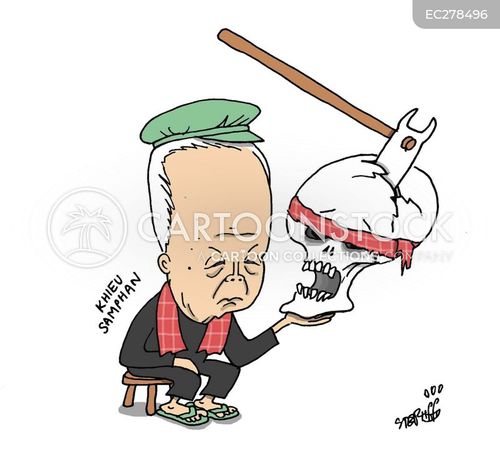 Khieu Samphan Cartoons and Comics - funny pictures from CartoonStock