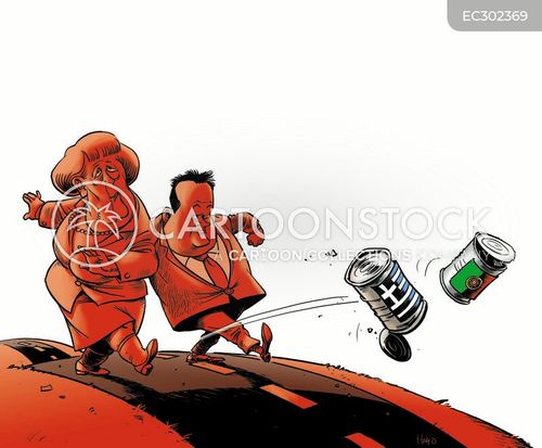 Kicking Cartoons and Comics - funny pictures from CartoonStock