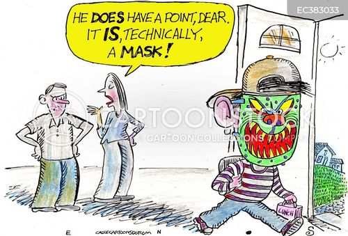 Masks For School Children Cartoons and Comics - funny pictures from ...