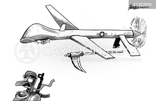Remote Warfare Cartoons and Comics - funny pictures from CartoonStock