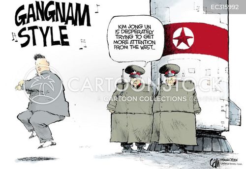 Gangnam Style Cartoons and Comics - funny pictures from CartoonStock
