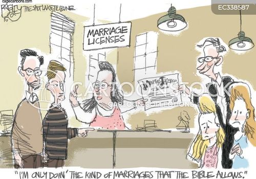 Common Law Marriage Cartoons and Comics - funny pictures from CartoonStock