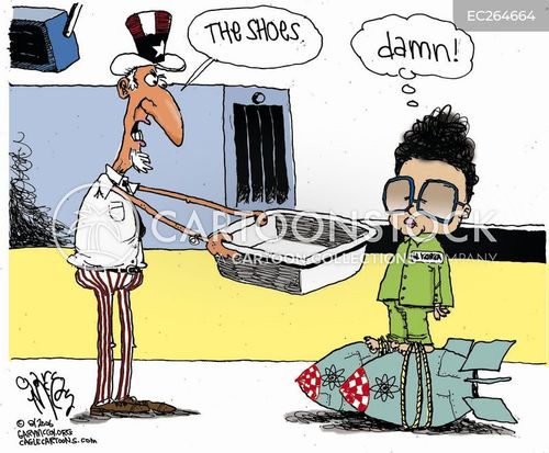 Military Threat Cartoons and Comics - funny pictures from CartoonStock