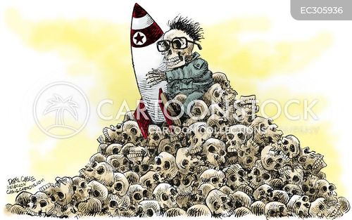 Killing Kim Cartoons and Comics - funny pictures from CartoonStock