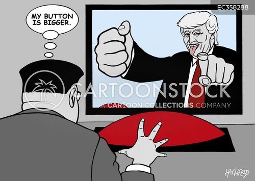 Nuclear Button Cartoons and Comics - funny pictures from CartoonStock