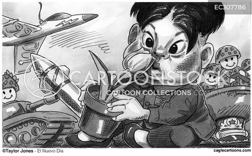 Korean Peninsula Cartoons and Comics - funny pictures from CartoonStock