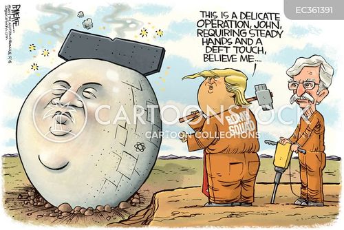 Un Bombing Cartoons and Comics - funny pictures from CartoonStock