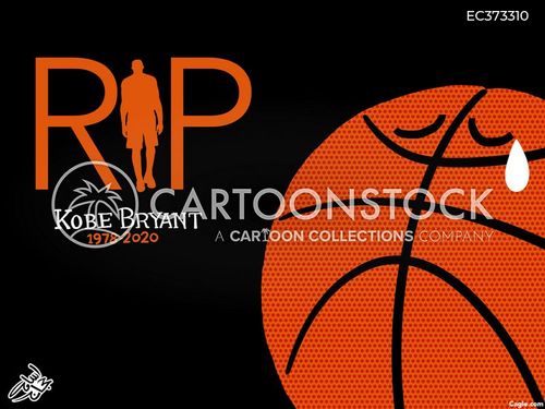 Kobe Bryant Memorial Cartoons and Comics - funny pictures from CartoonStock