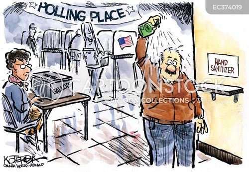 Voto Basura Cartoons and Comics - funny pictures from CartoonStock