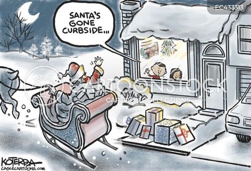 Curbside Delivery Cartoons and Comics - funny pictures from CartoonStock