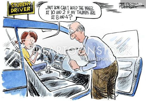 Road Manners Cartoons and Comics - funny pictures from CartoonStock