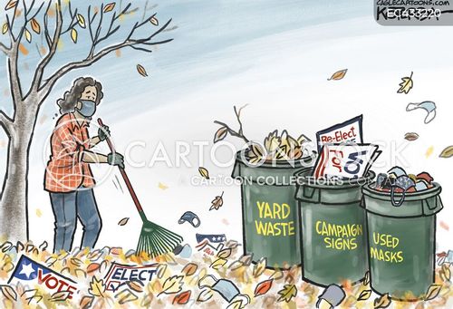 Campaign Yard Signs Cartoons and Comics - funny pictures from CartoonStock