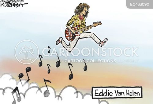 Eddie Van Halen Cartoons and Comics - funny pictures from CartoonStock