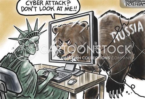 Cyber Nationalism Cartoons and Comics - funny pictures from CartoonStock