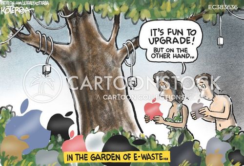 Electronic Waste Cartoons and Comics - funny pictures from CartoonStock