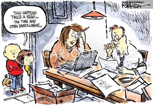 Open Enrollment Cartoons and Comics - funny pictures from CartoonStock