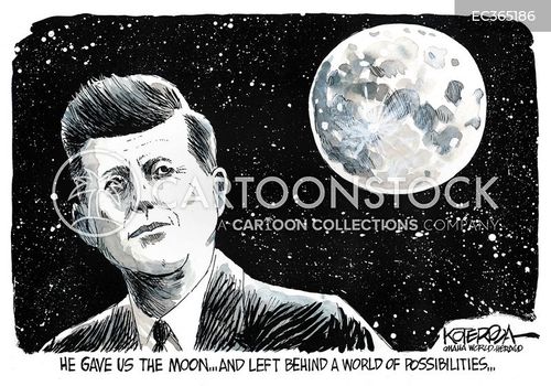 Jf Kennedy Cartoons and Comics - funny pictures from CartoonStock