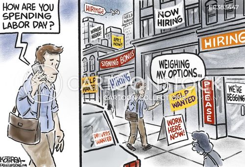 Labour Shortage Cartoons and Comics - funny pictures from CartoonStock