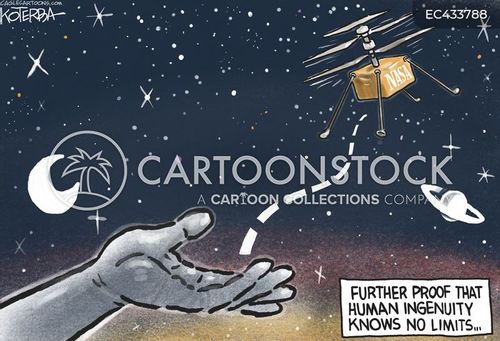 Mars Helicopter Cartoons and Comics - funny pictures from CartoonStock