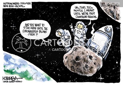 Mini-moon Cartoons and Comics - funny pictures from CartoonStock