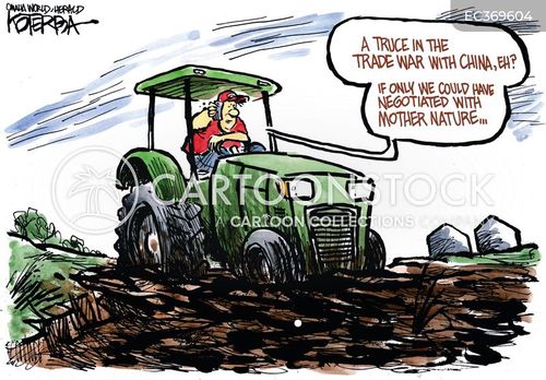 Soybean Farmer Cartoons and Comics - funny pictures from CartoonStock