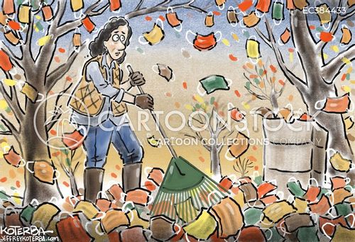 Autumn Foliage Cartoons and Comics - funny pictures from CartoonStock