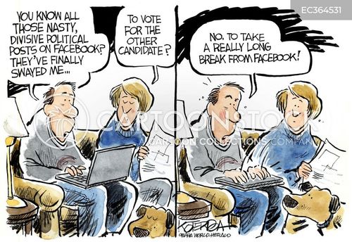 Digital Campaigning Cartoons and Comics - funny pictures from CartoonStock